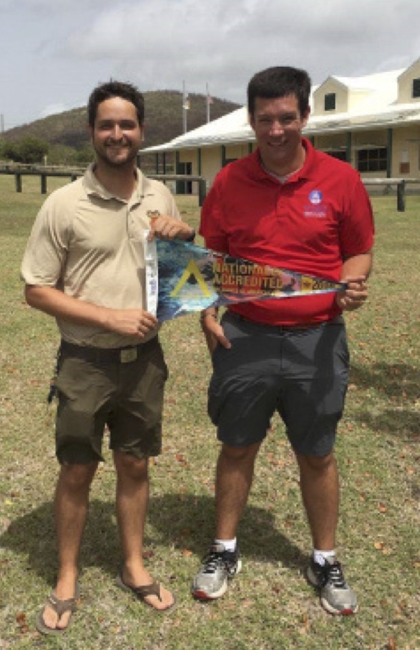 Team at Camp Howard M. Wall Achieves Full Accreditation Award for the ...