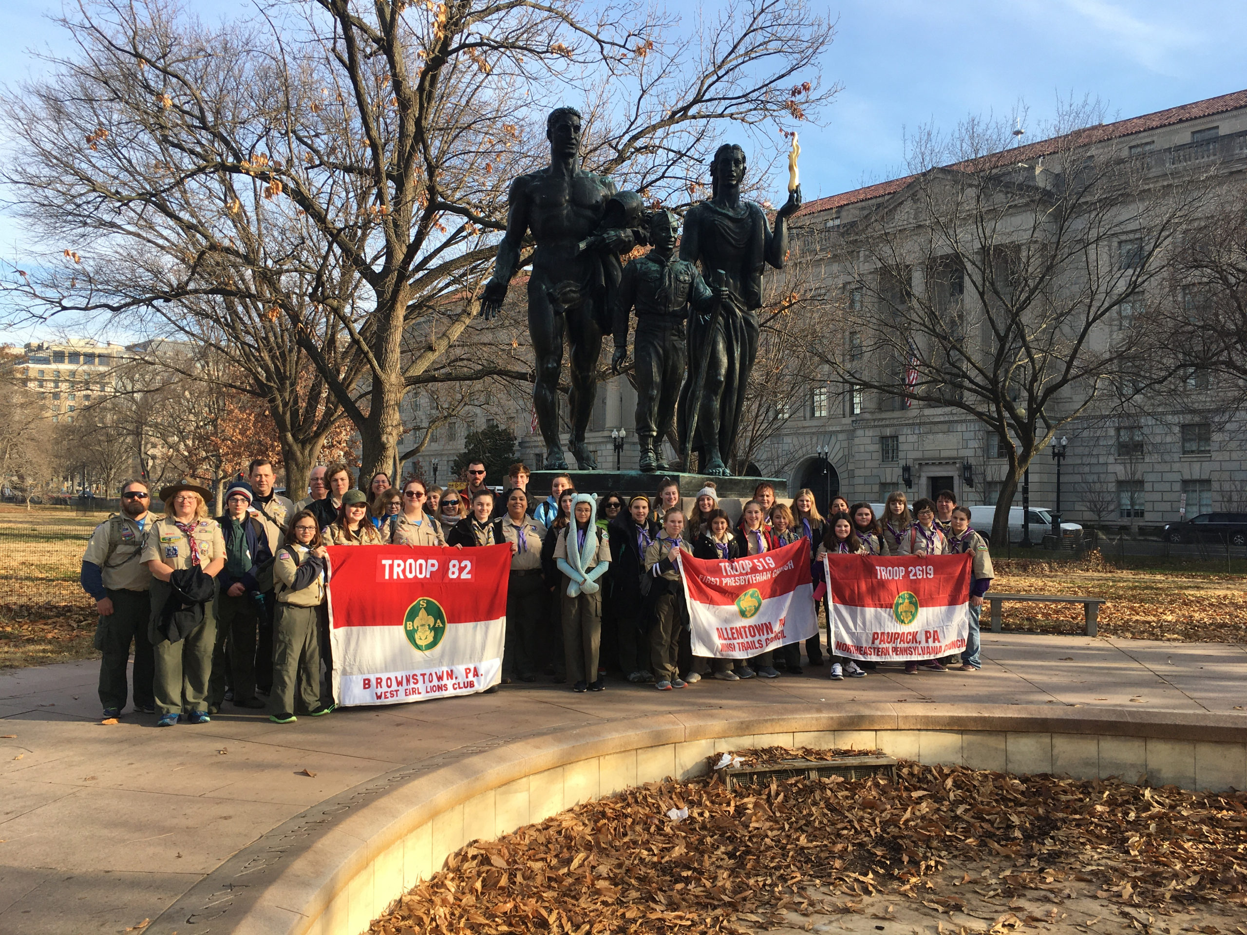 BSA Units Honor 19th Amendment Centennial with Hike – We Own Adventure