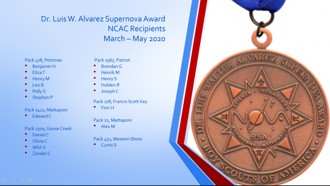 Cub Scouts Receive Supernova Award During Pandemic – We Own Adventure