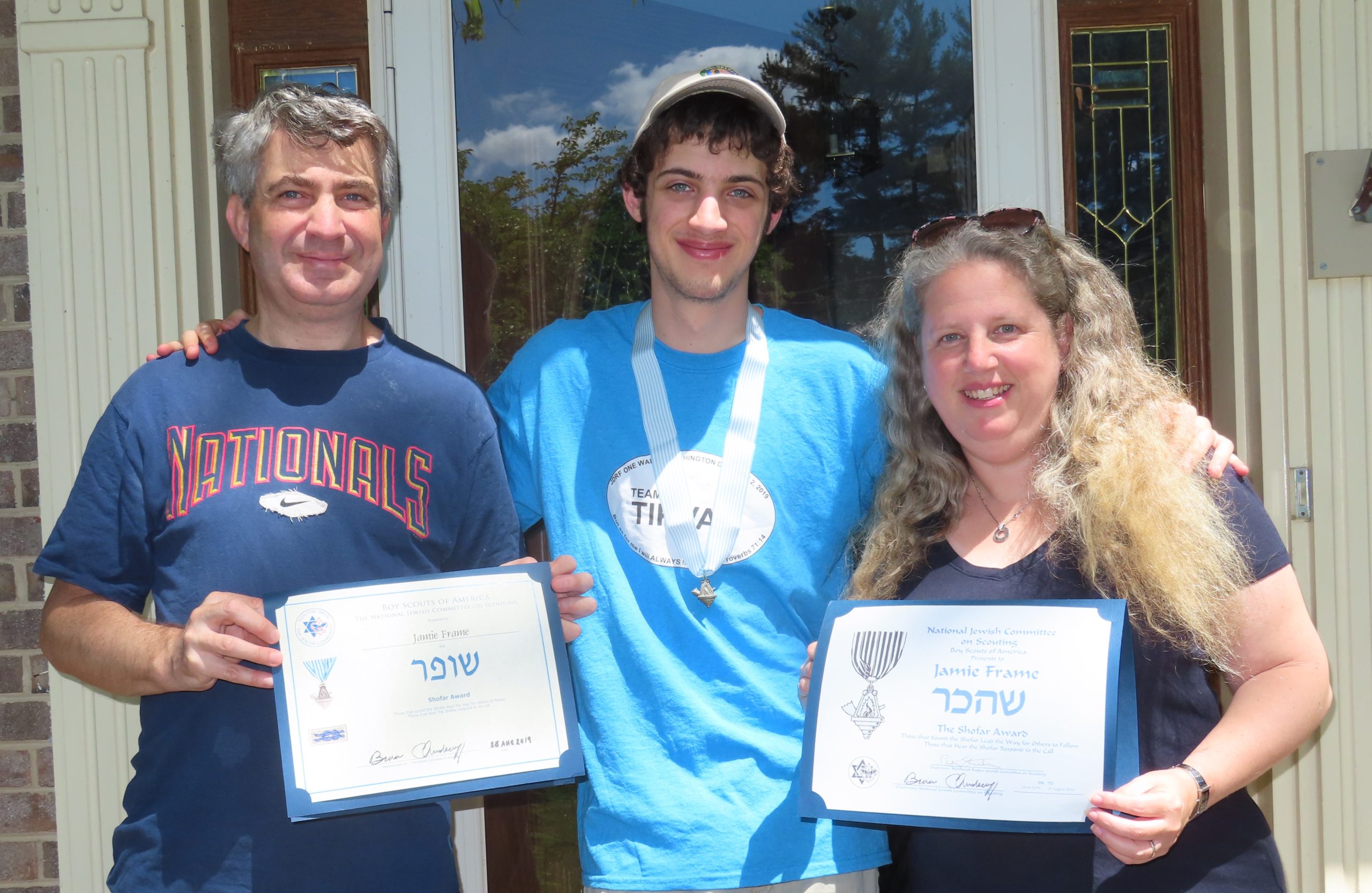 Jamie Frame Becomes the Youngest Shofar Awardee! – We Own Adventure