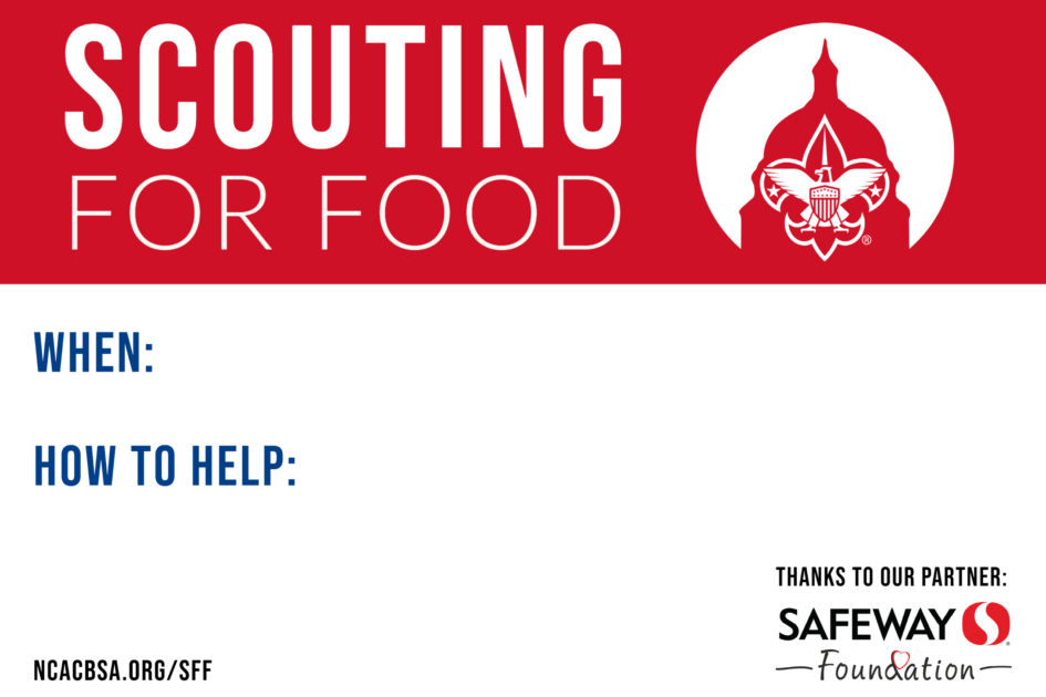 Scouting For Food Promotional Poster – We Own Adventure