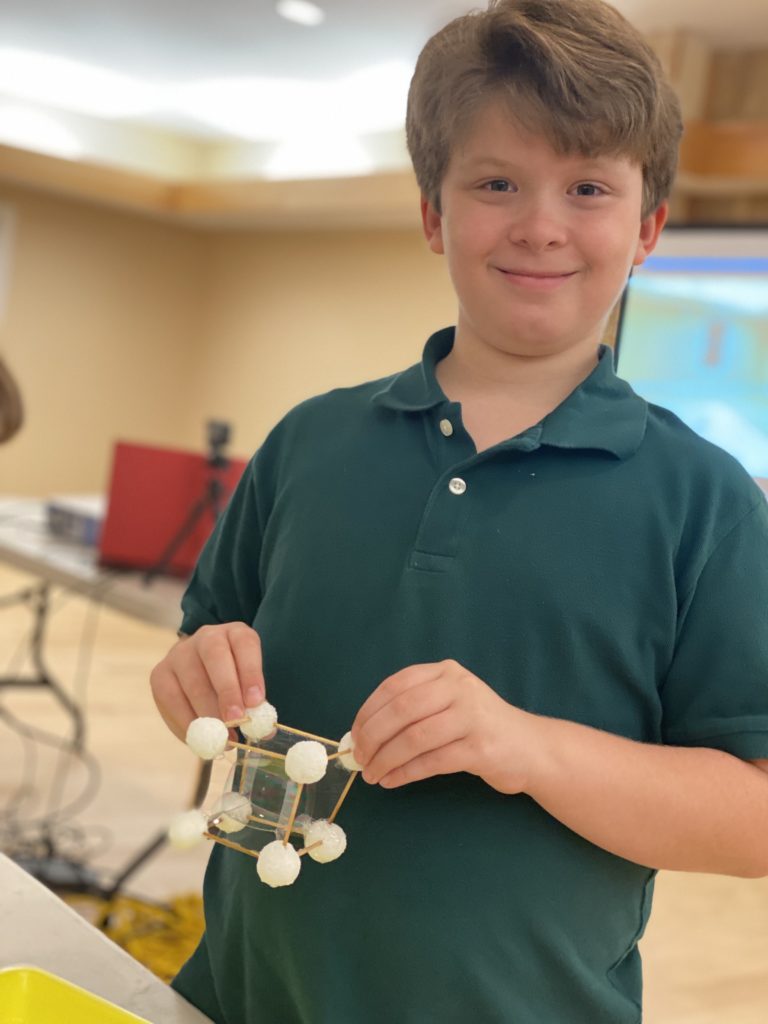 Cubic Bubbles made in STEM Scouts – We Own Adventure