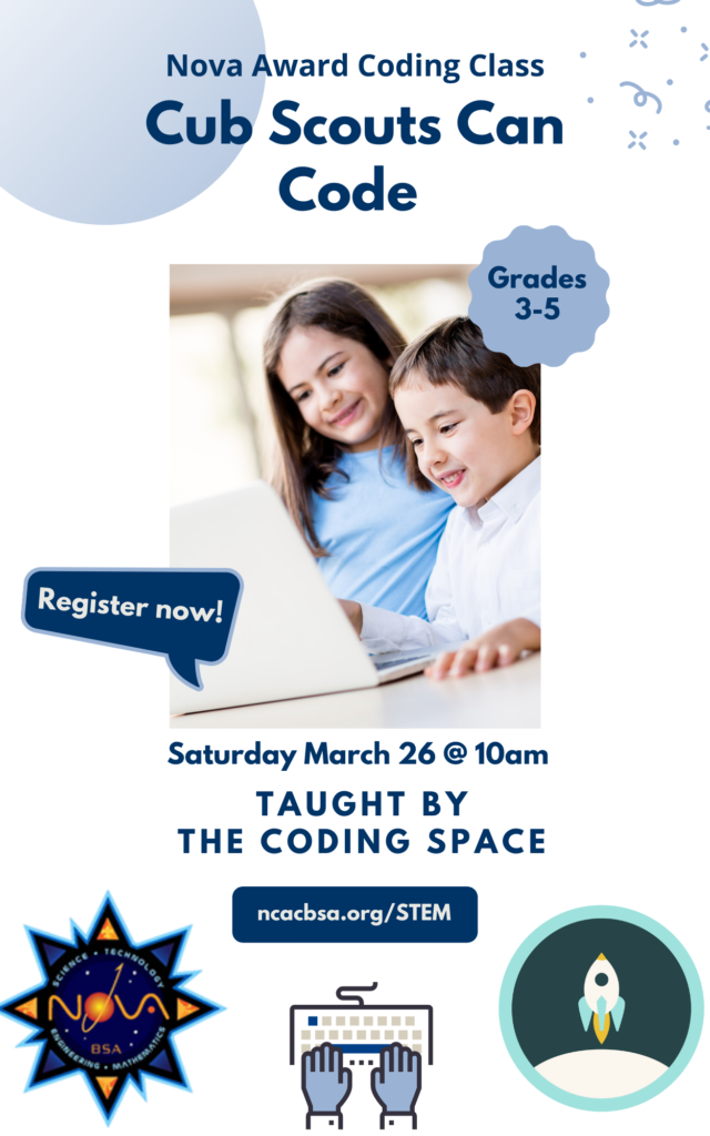 Cub Scouts Can Code – We Own Adventure
