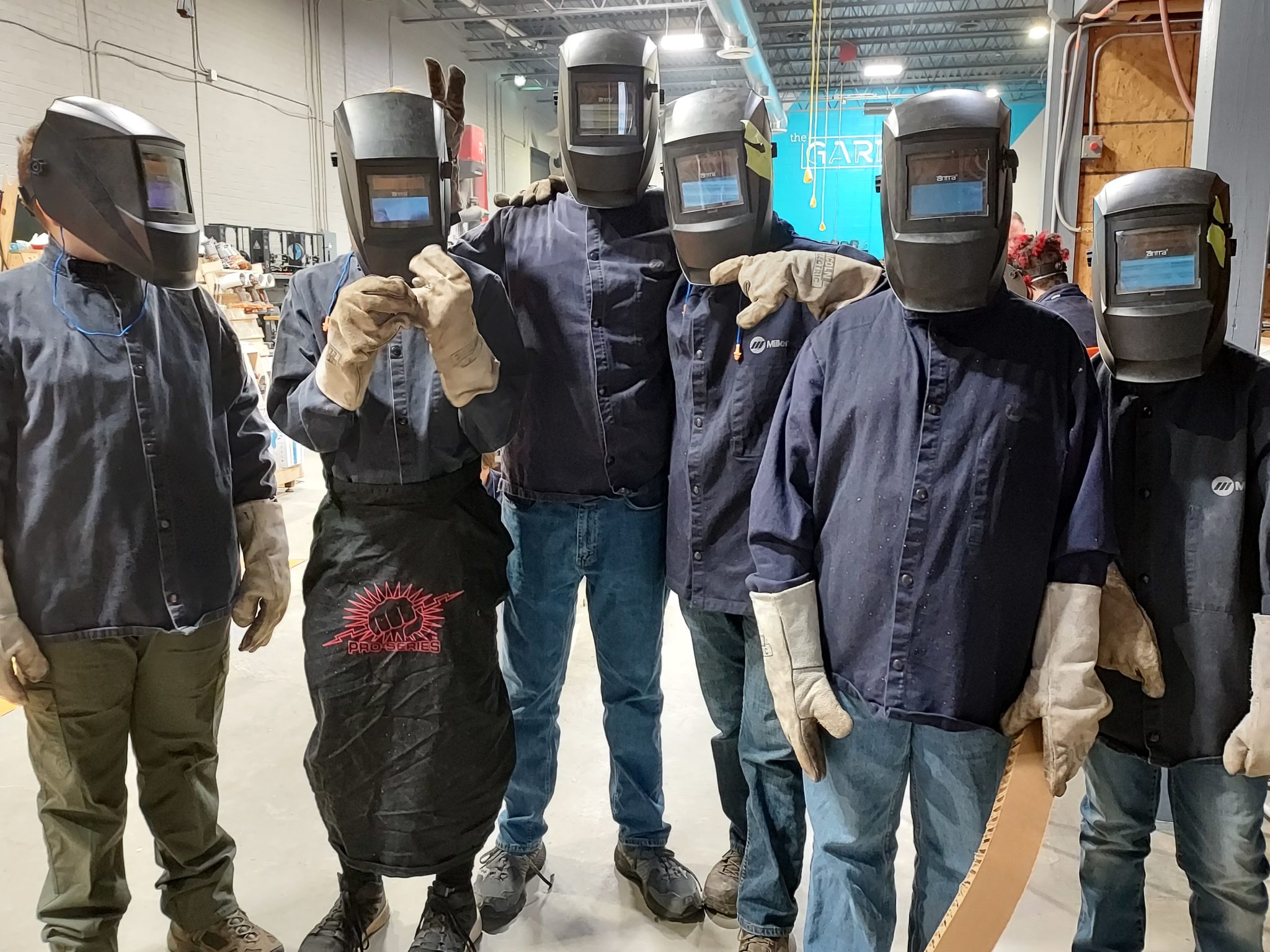 Scouts Weld Nameplates on their way to earning new awards – We Own ...