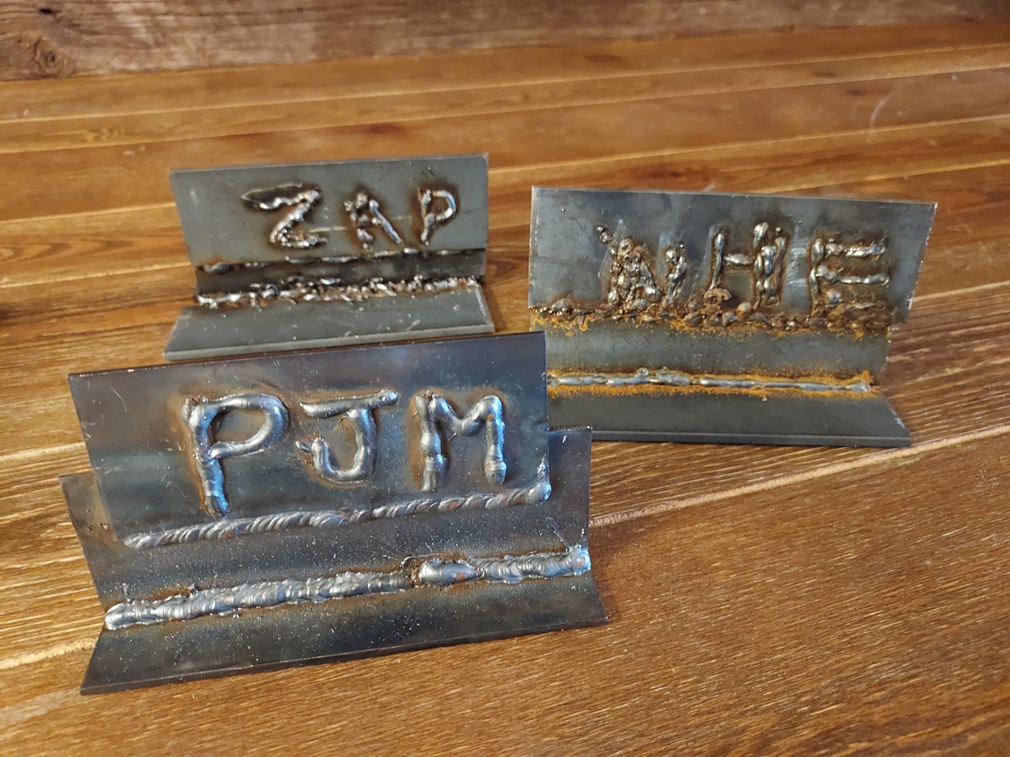 Scouts Weld Nameplates on their way to earning new awards – We Own ...