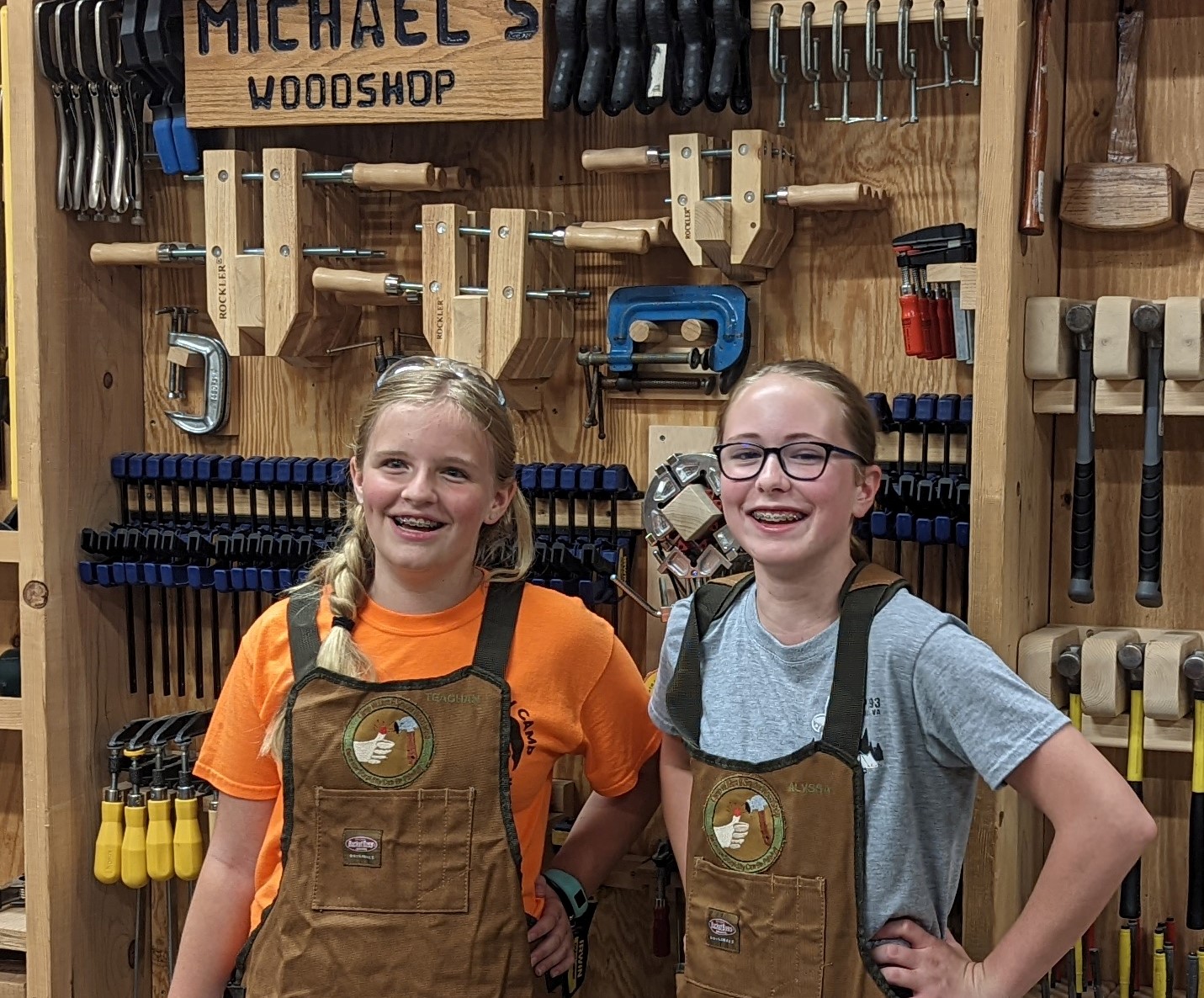 New Woodshop Volunteers and A Three-Year Service Award – We Own Adventure