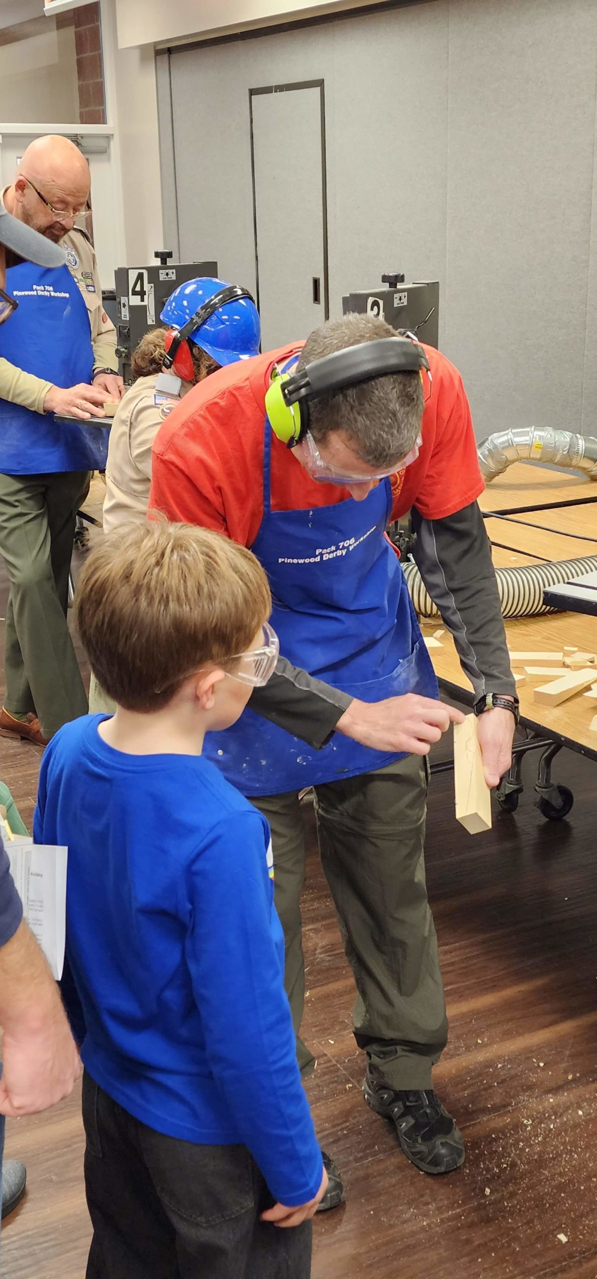 BSA Troop 706 is a Cut Above in Serving Cub Scouts: Pinewood Derby Cut ...