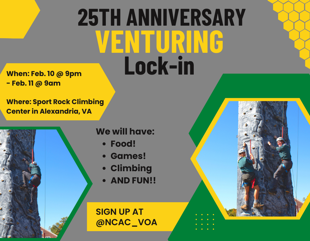 25th Anniversary Venturing Lock-In – We Own Adventure