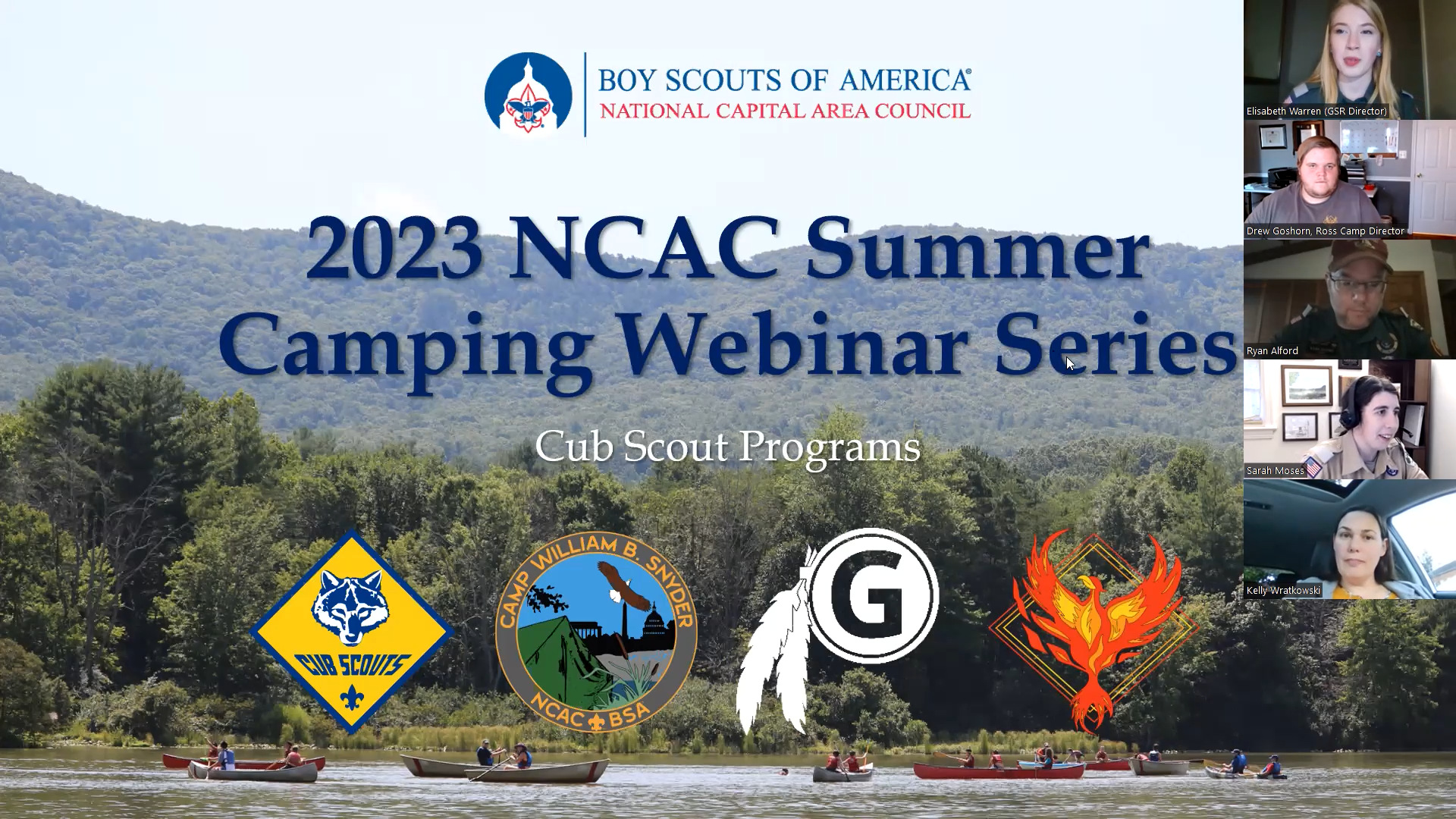 NCAC 2023 Summer Camp Webinar: Cub Scouts – We Own Adventure