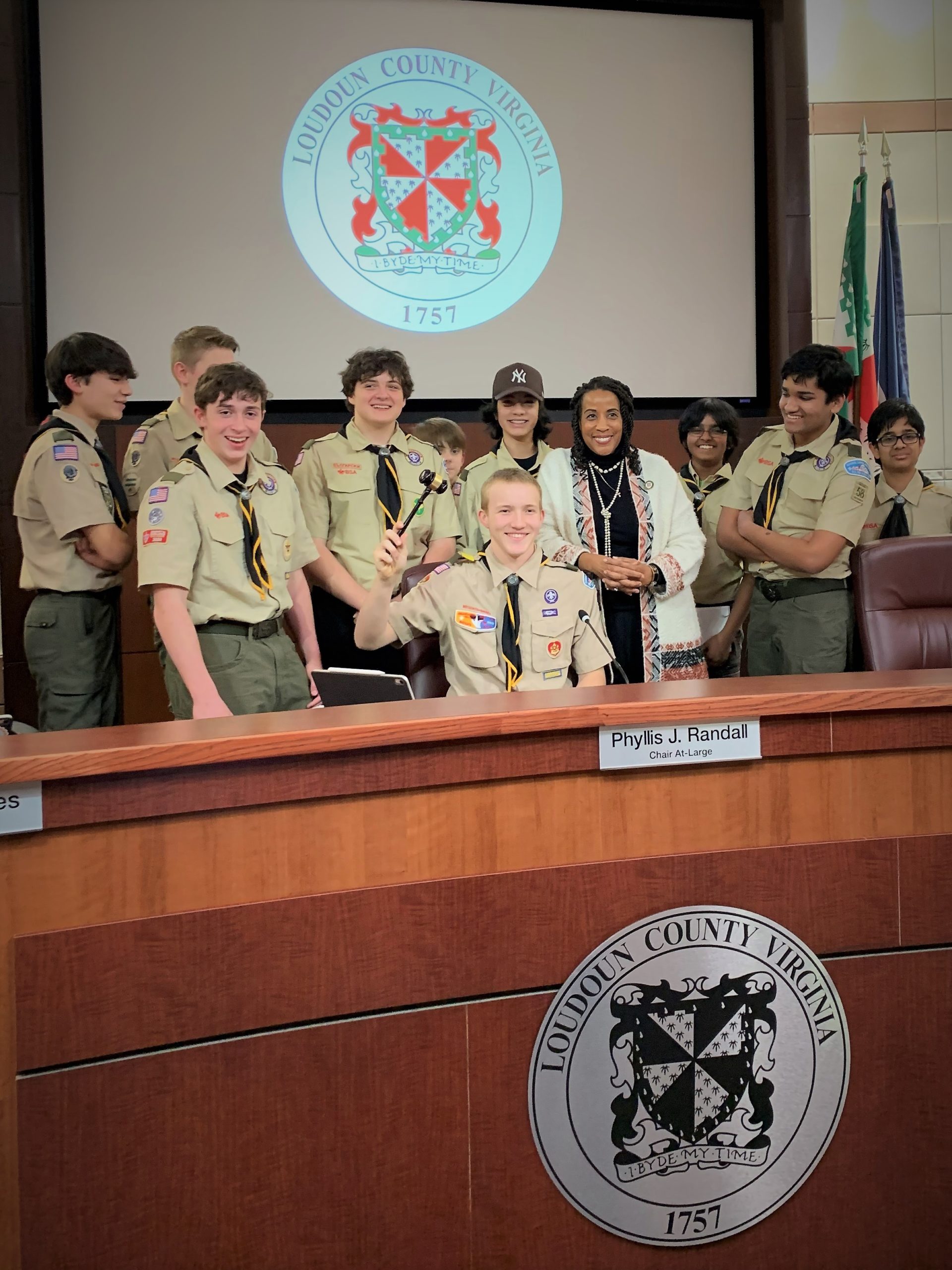 Scouts Pursue Merit Badges Learning About Local Government – We Own ...