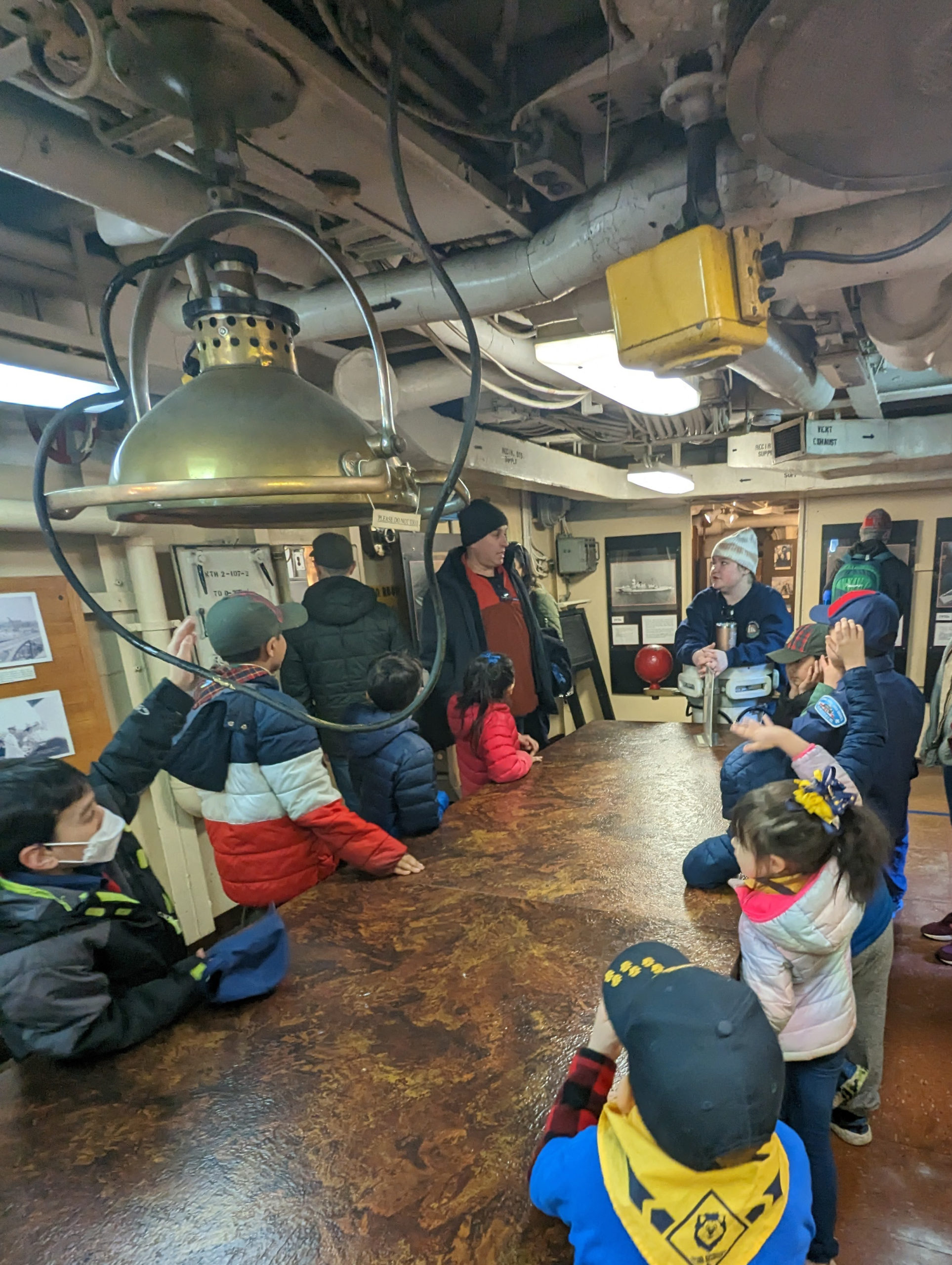 Pack 493 Visits USCG Cutter 37 – We Own Adventure