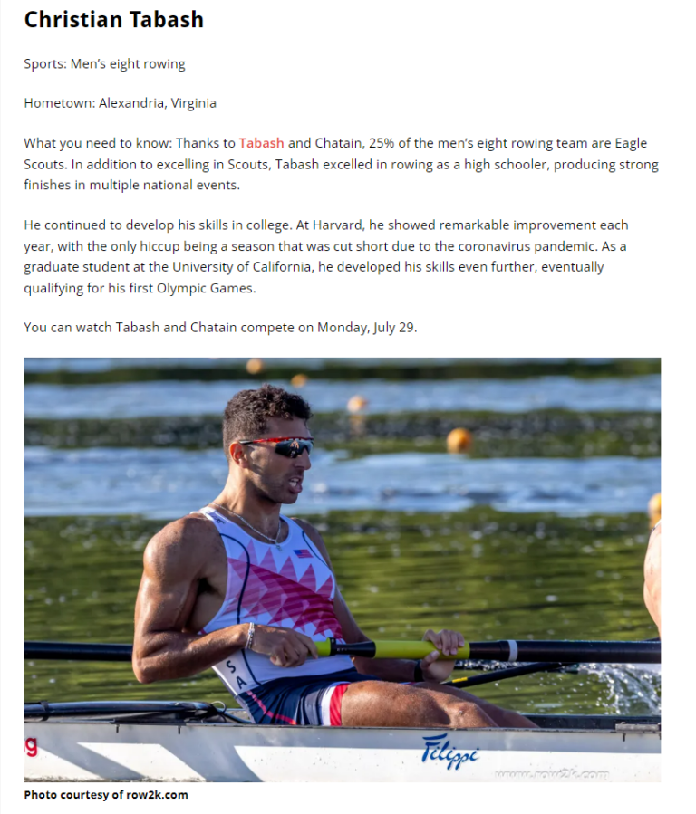 Olympic Dream Comes True for NCAC Eagle Scout – We Own Adventure