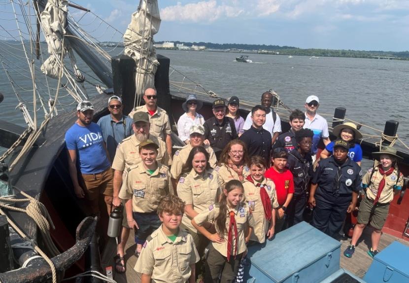 Sea Scout Ship 1176 participates in International Jamboree-on-the-Water ...