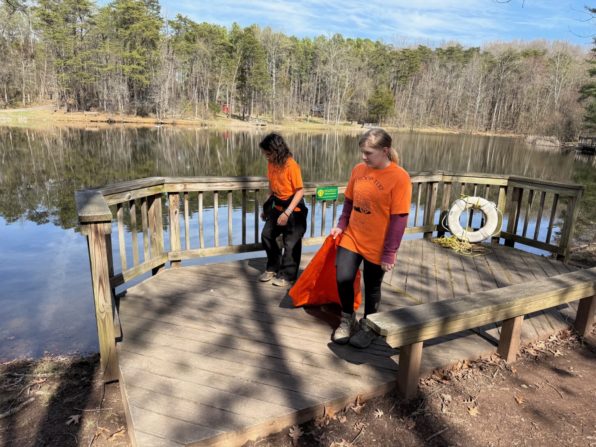 Troop Completes Conservation Clean-up at IWLA – We Own Adventure